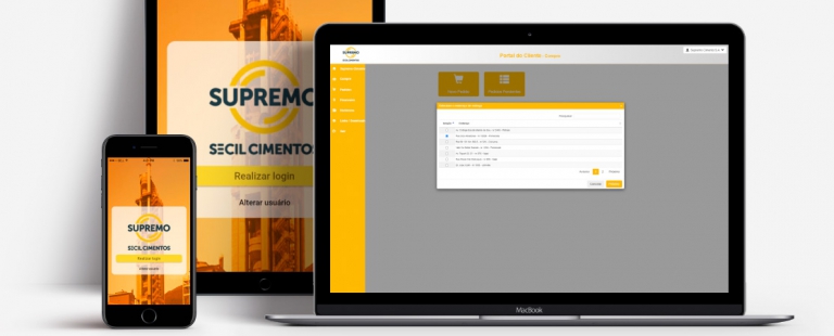 Portal do Cliente - Supremo Secil Cimentos